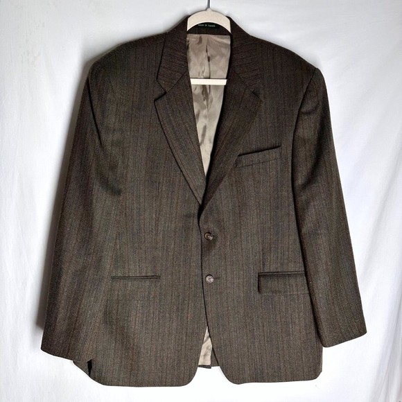 Lauren Ralph Lauren | Suits & Blazers | Ralph Lauren Mens Pure Wool Blazer Suit Jacket Brown ...